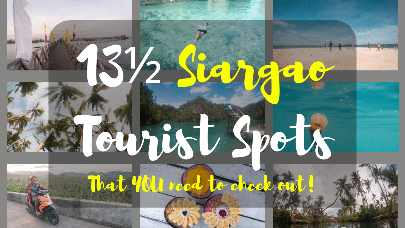 13½ Siargao Tourist Spots You Can Check Out Aside from Surfing!