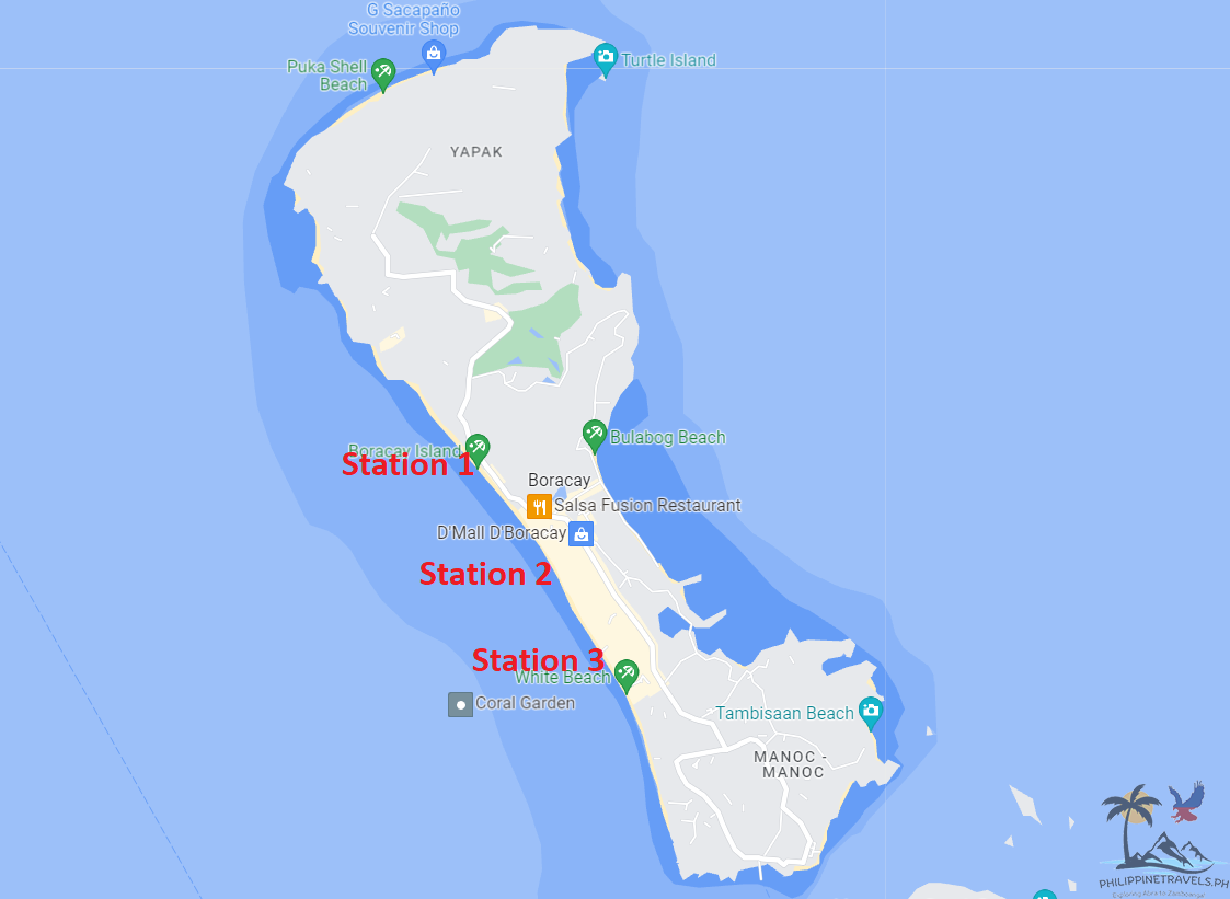 White Beach, Boracay - A Guide to Stations 1, 2, and 3